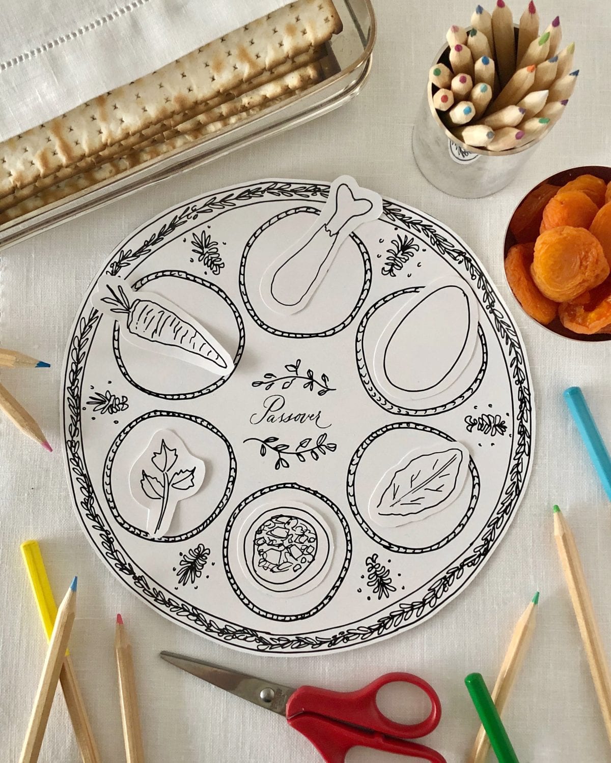 Printable Passover Seder Plate Darcy Miller Designs Printable Passover Seder Plate Darcy Miller Designs
