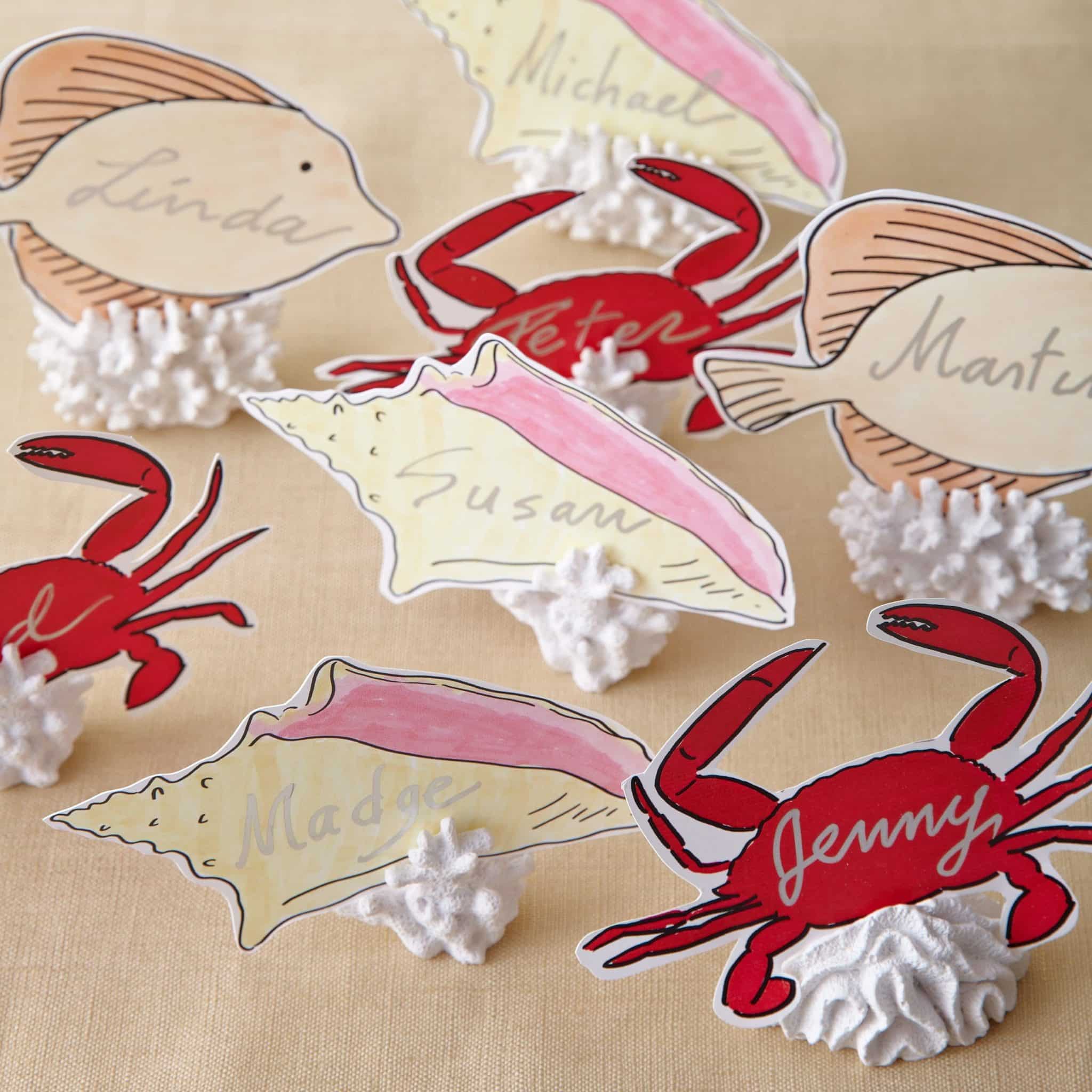 Seaworthy Place Cards | Darcy Miller Designs