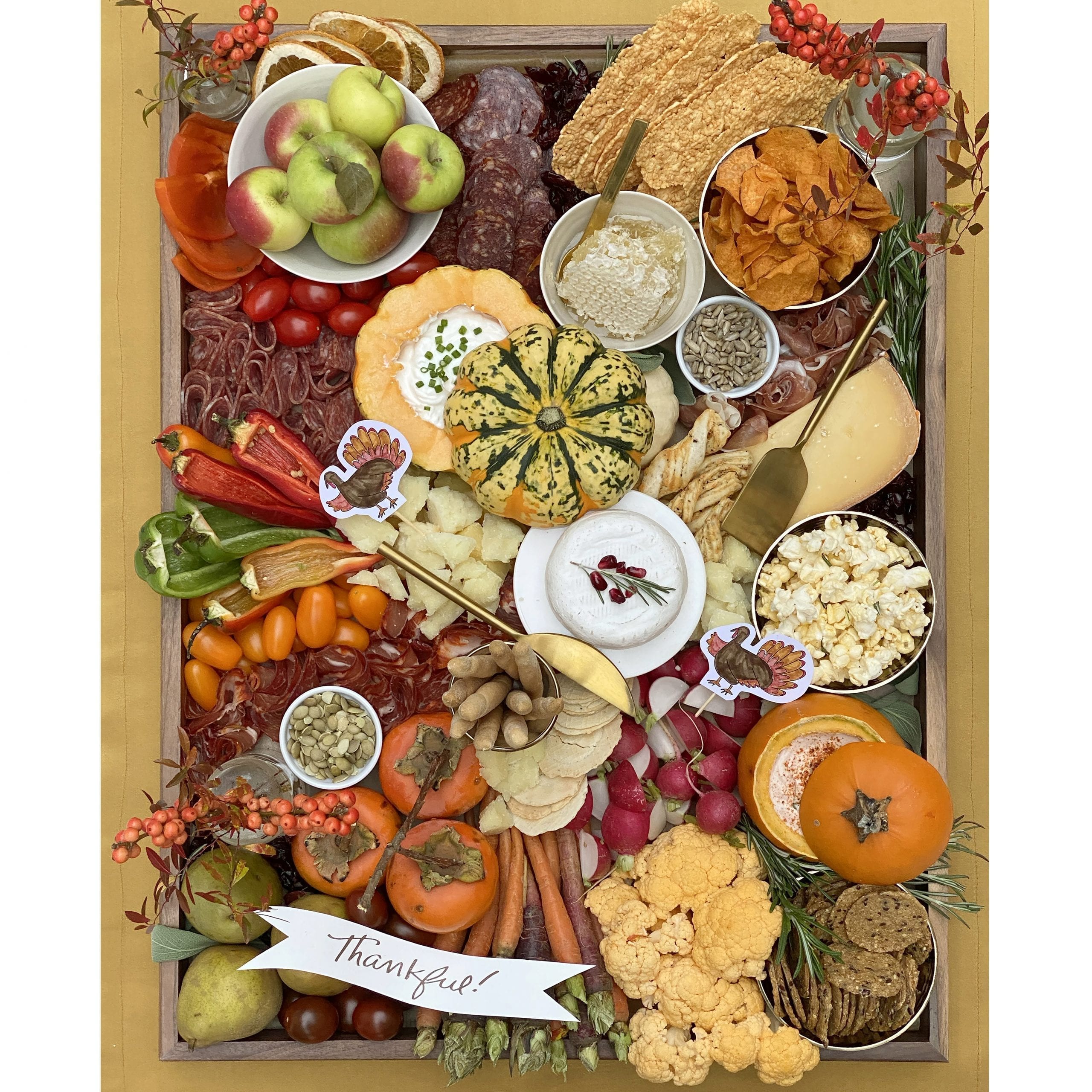 Thanksgiving Graze Board | Darcy Miller Designs