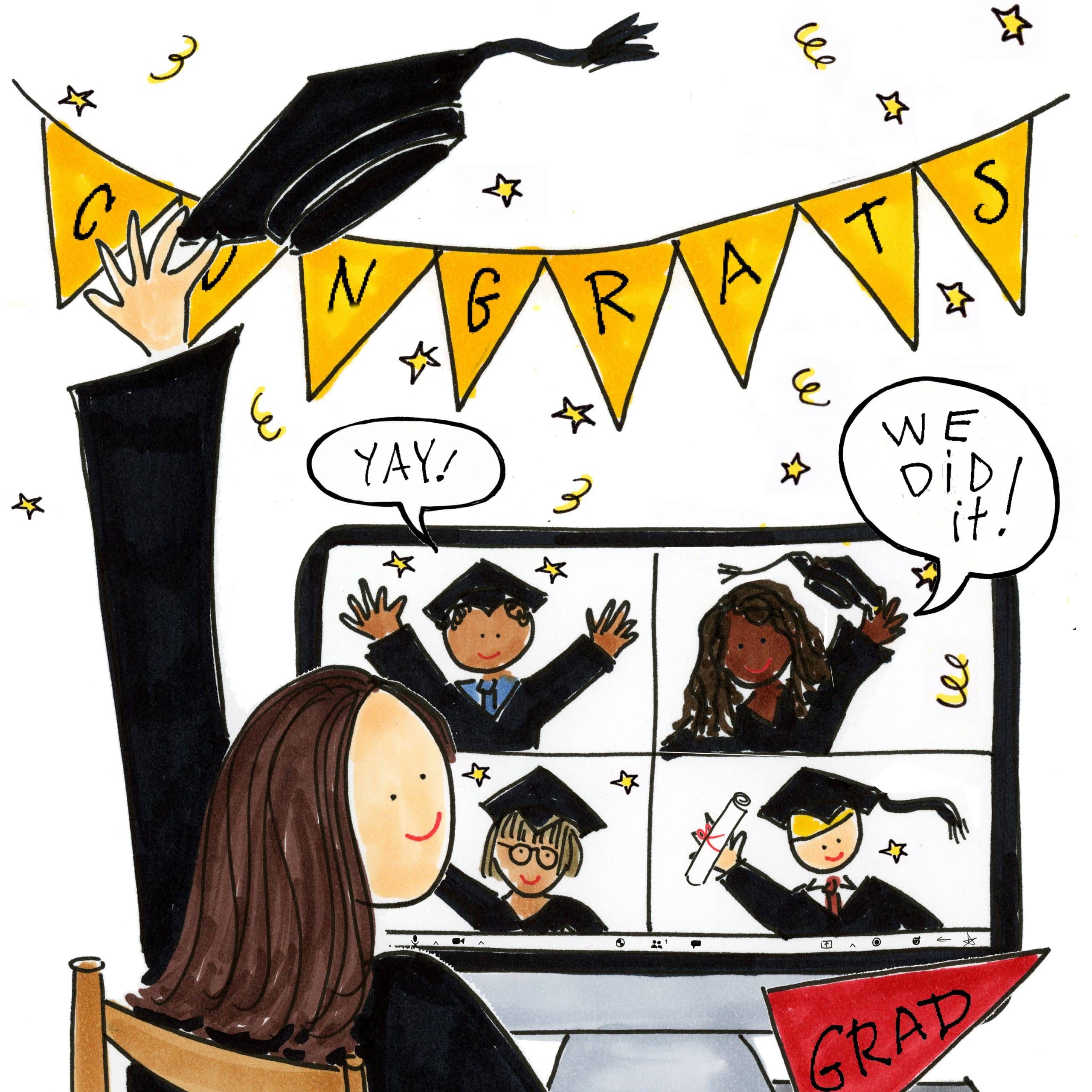 Celebrating Graduation Virtually | Darcy Miller Designs