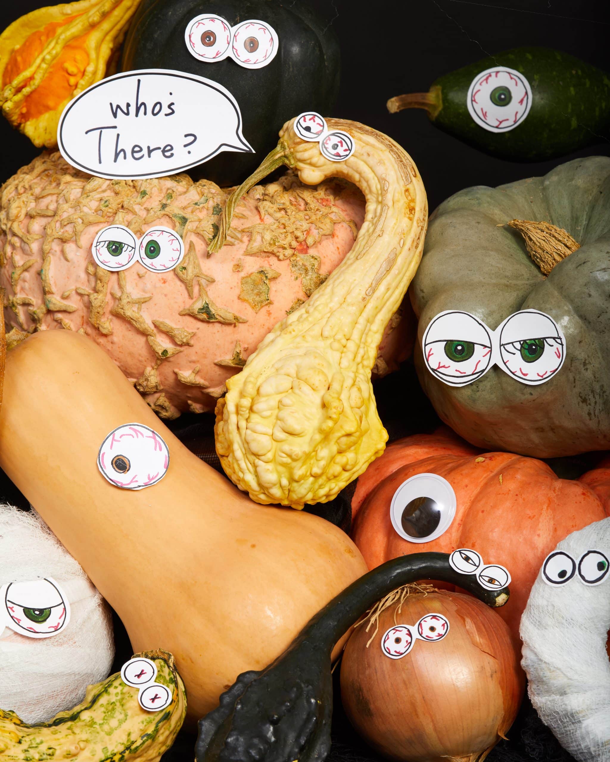 Gourd Decor for Halloween